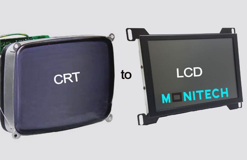 LCD vs CRT | Monitech Industrial Displays